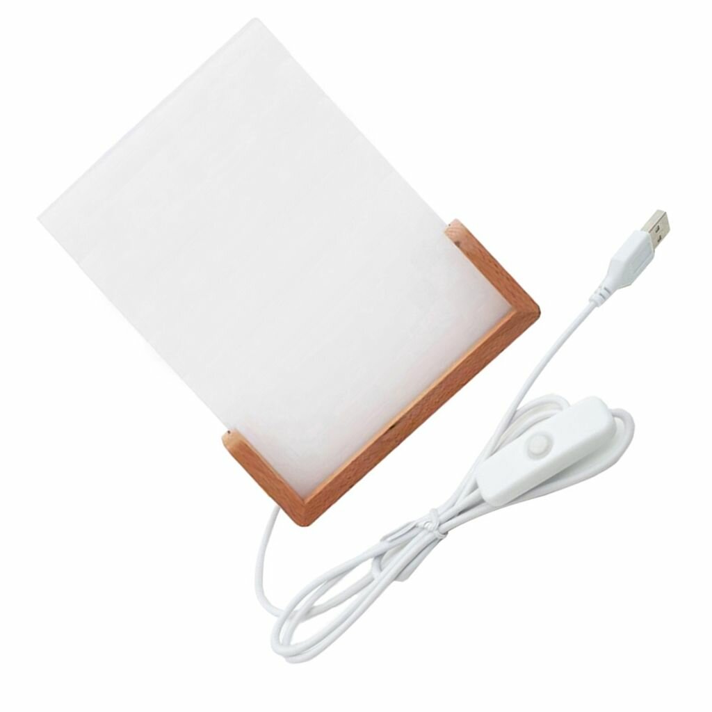 Акриловая фоторамка с термопереносом-светодиодная фоторамка 8 дюймов вертикальная версия 3