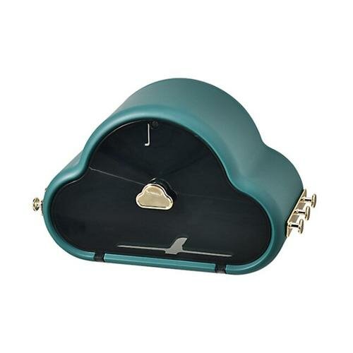 Бумажный держатель ткани коробка стена висящий дозатор семейное хранение нет пробивается с крючками облачной формы ванной комнаты туалетная стойка портативные держатели туалетной бумаги