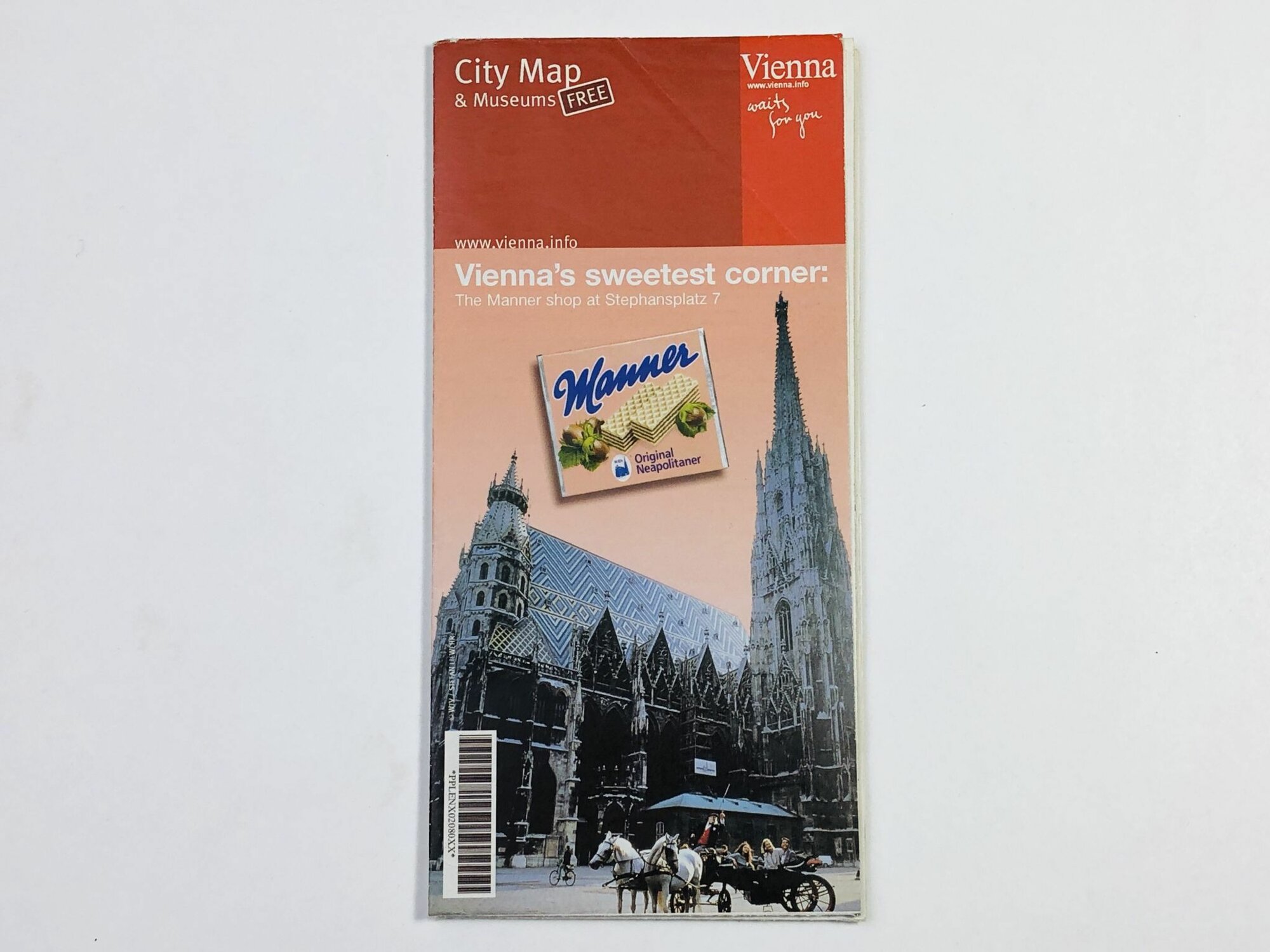 Vienna. City map and Museums (Вена. План города и музеи). Карта метро