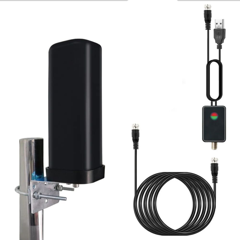 Новая наружная и внутренняя антенна цифрового телевидения цилиндрического типа. Спутниковая антенна DTMB. Домашняя антенна поддерживает наружную телевизионную антенну высокой четкости с волновым наведением.