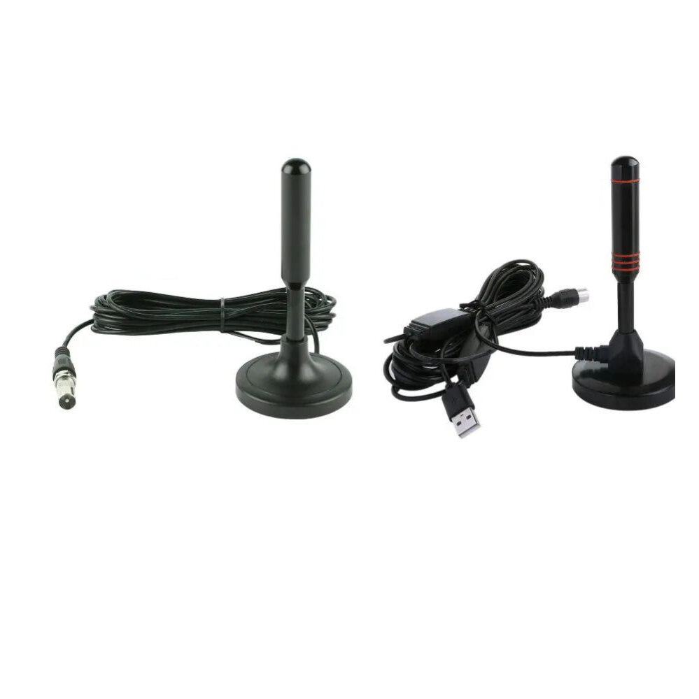 Портативная телевизионная антенна с коаксиальным кабелем 300 см, цифровая приемная антенна DVB-T, DVB-T2, DAB, комнатная, наружная, цифровая HD антенна Freeview