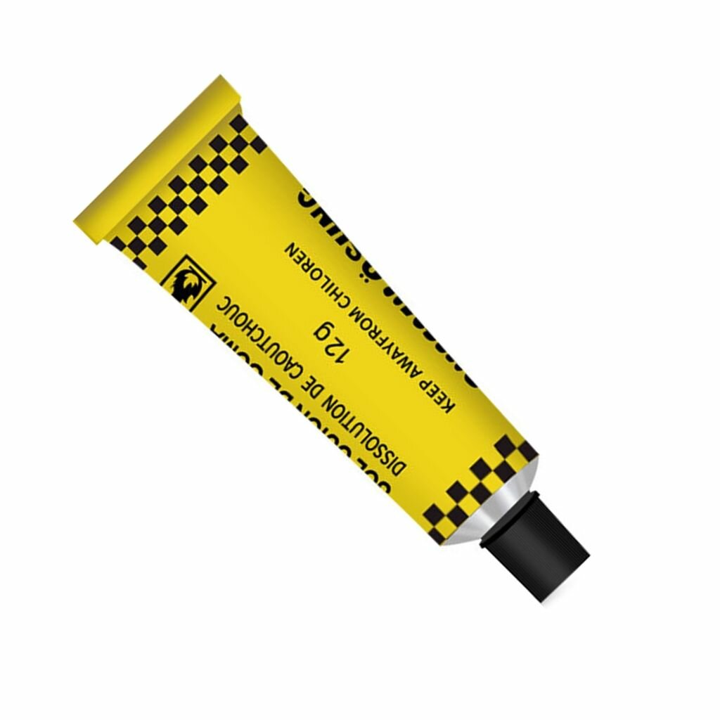 Специнструмент для авто, Клей для ремонта шин мотоцикла - 12 г, 1 тюбик