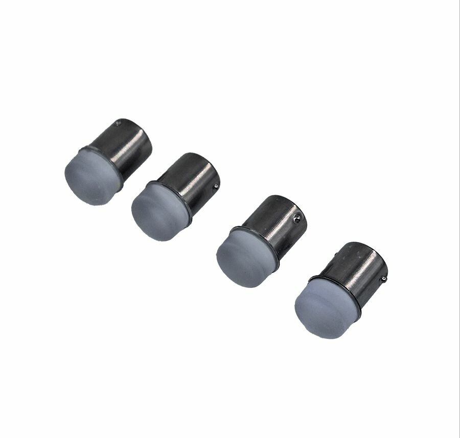 Светодиодная лампа. 4 шт. 1156 3SMD-2835-W (P21W) 12 Вольт.