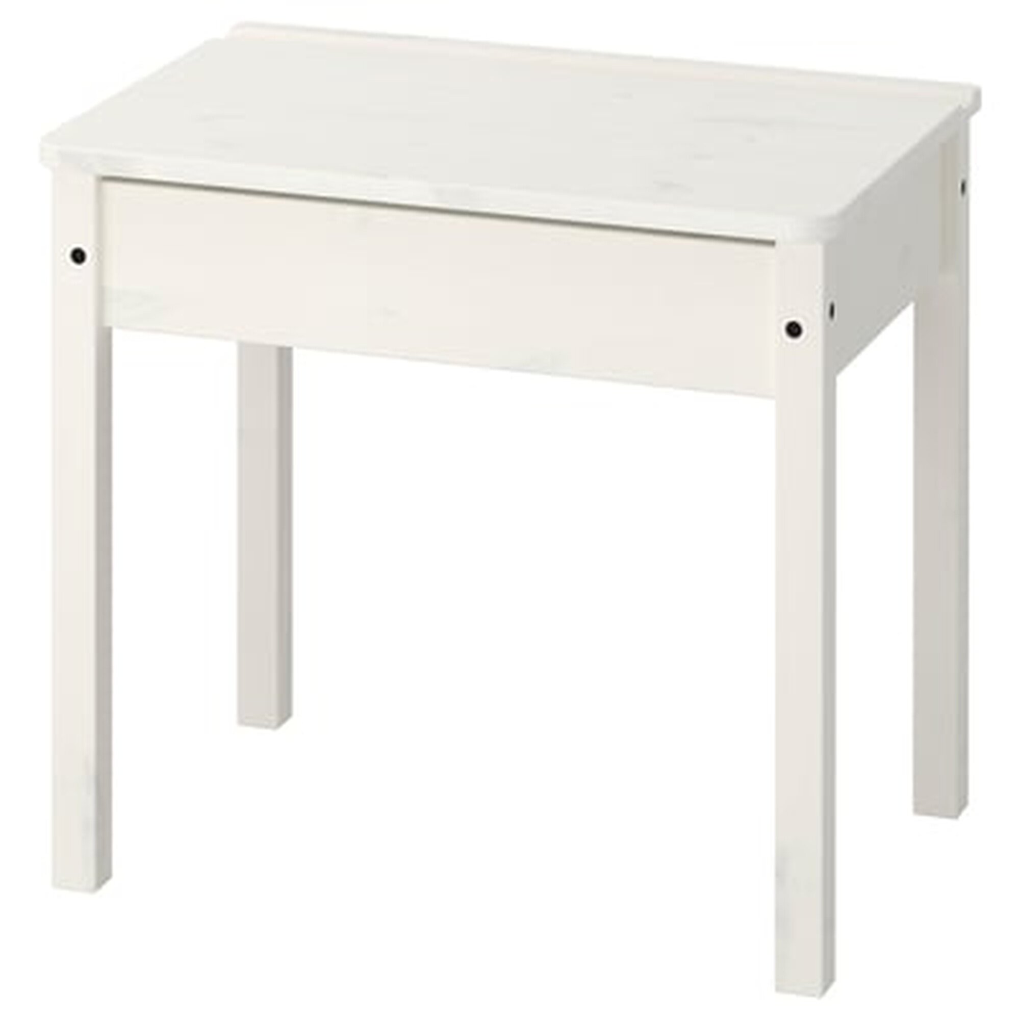 Стол детский IKEA SUNDVIK, цвет белый, массив сосны, 60 x 45 см