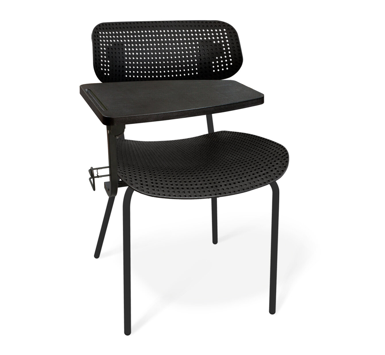 Конференц-стул Sheffilton SHT-S85М-RD черный/черный муар 3775782702 222900