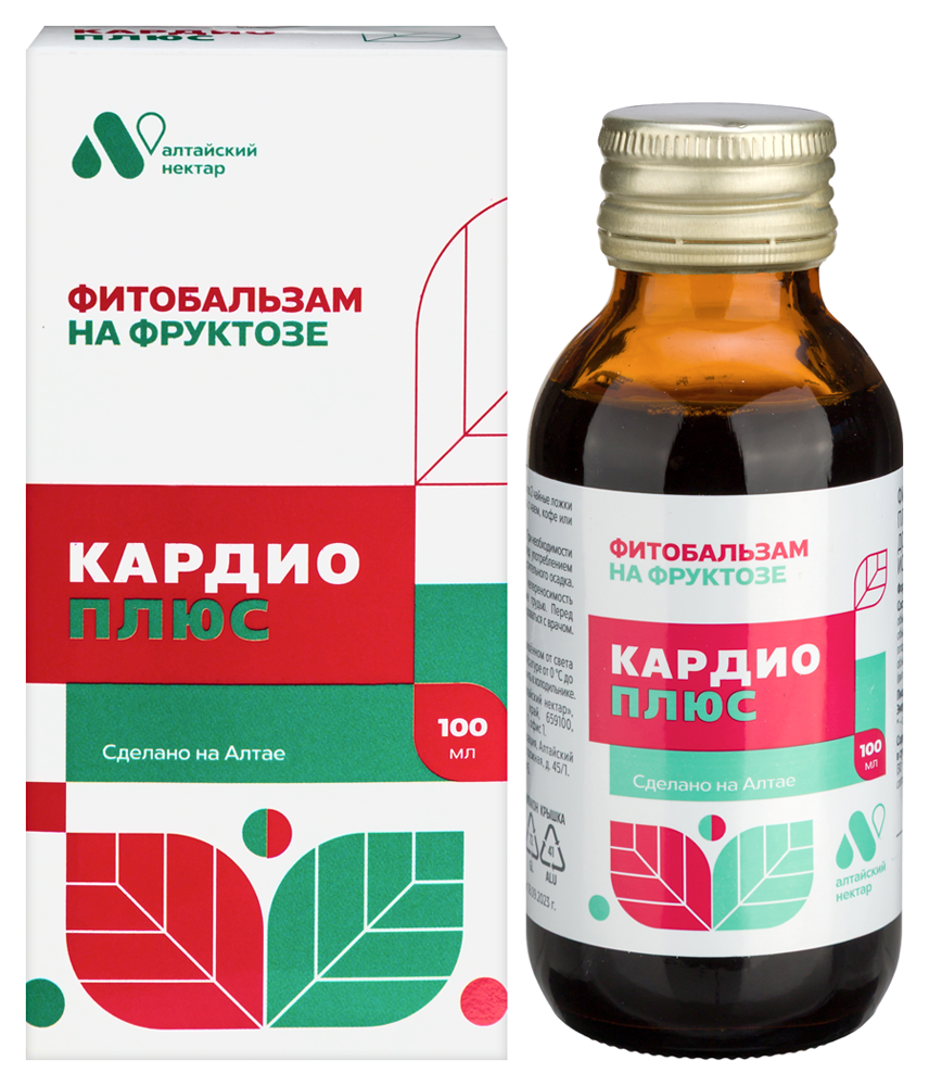 Фитобальзам на фруктозе кардио плюс