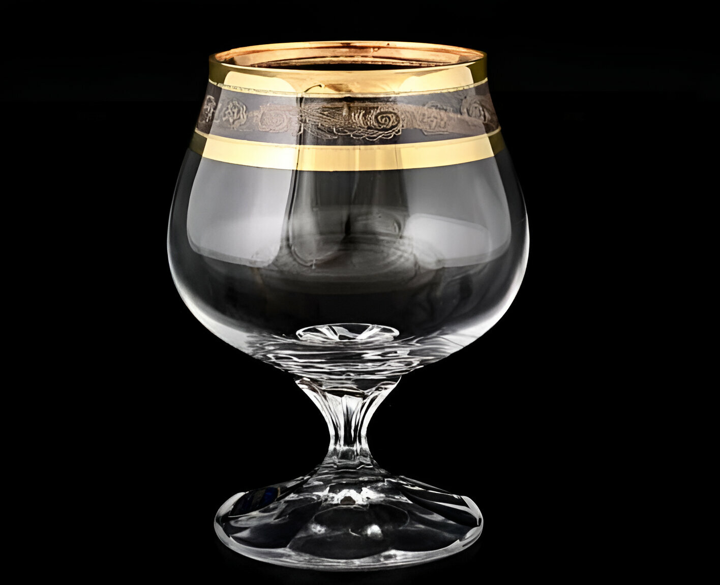 Набор бокалов Bohemia Crystal "Диана", для бренди, 250мл, 6шт