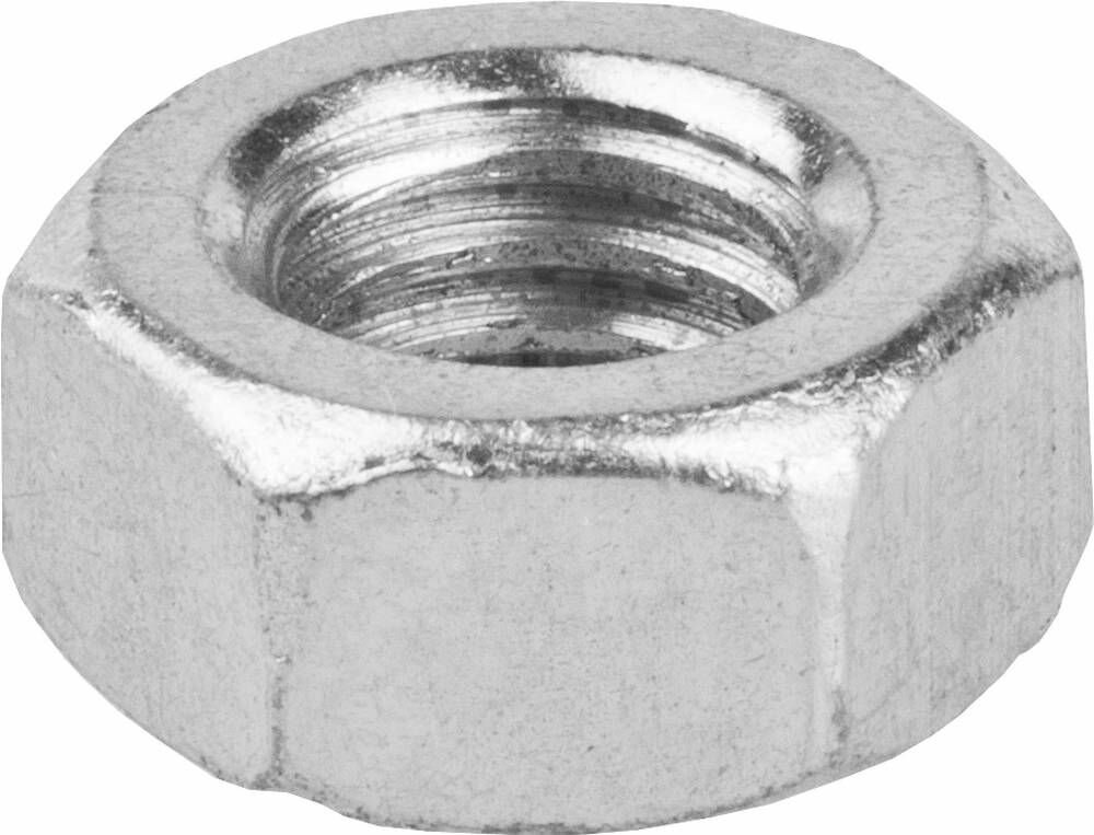 Гайки шестигранные ЗУБР ГОСТ ISO 4032-2014, класс прочности 6, M6, цинк, 5 кг