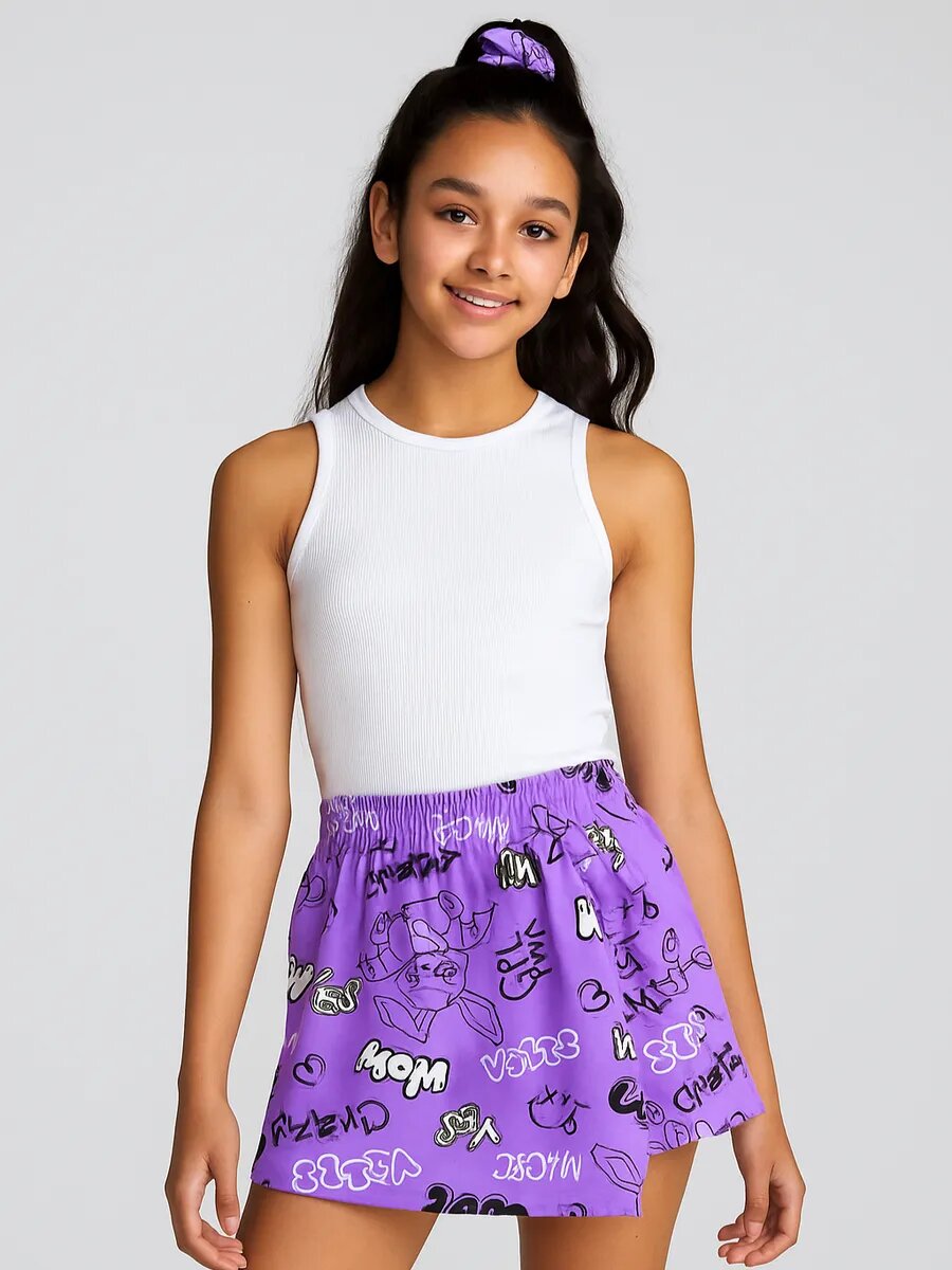 Юбка-шорты Весна-лето 2025