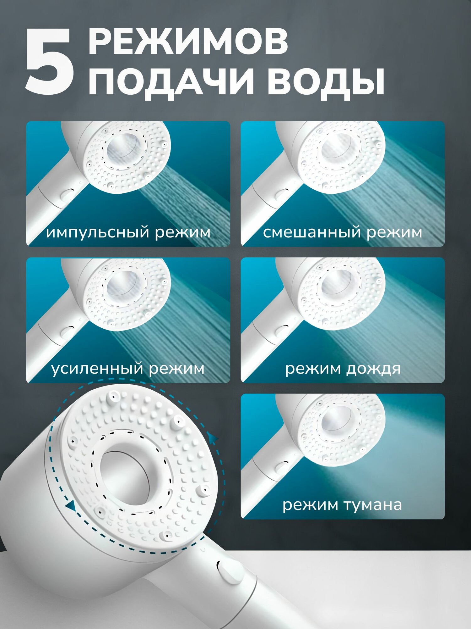 Лейка для душа — фото 1