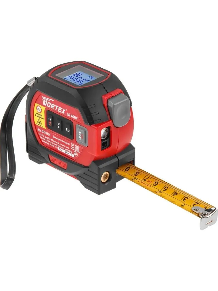 Дальномер лазерный WORTEX LR 4004 (0323134)