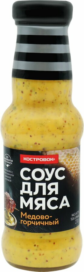 Соус костровок Медово-горчичный, 270г
