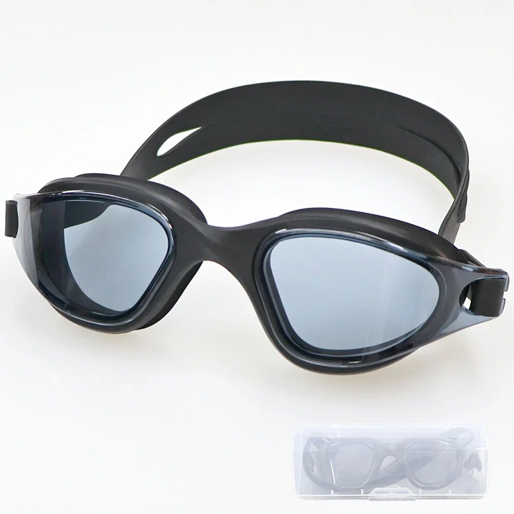 Очки для плавания JoyMaySun BlackGrey