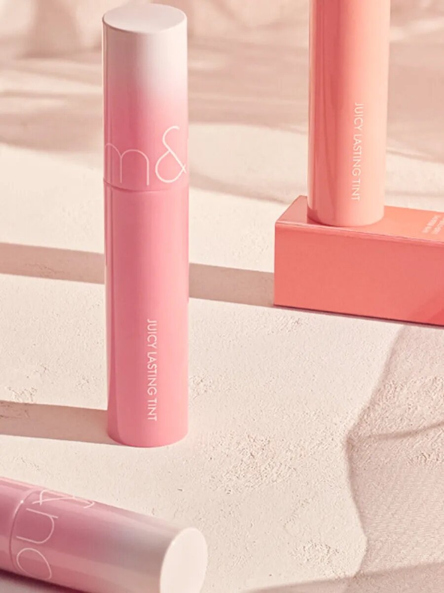 Тинт для губ rom&nd "Juicy Lasting" №32, сочный, глянцевый, оттенок ягодный смузи