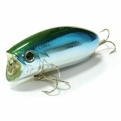 Воблер Lucky Craft Malas Mini 0076 899 Metalic Mint 45мм, 5г, плавающий, 0,1м