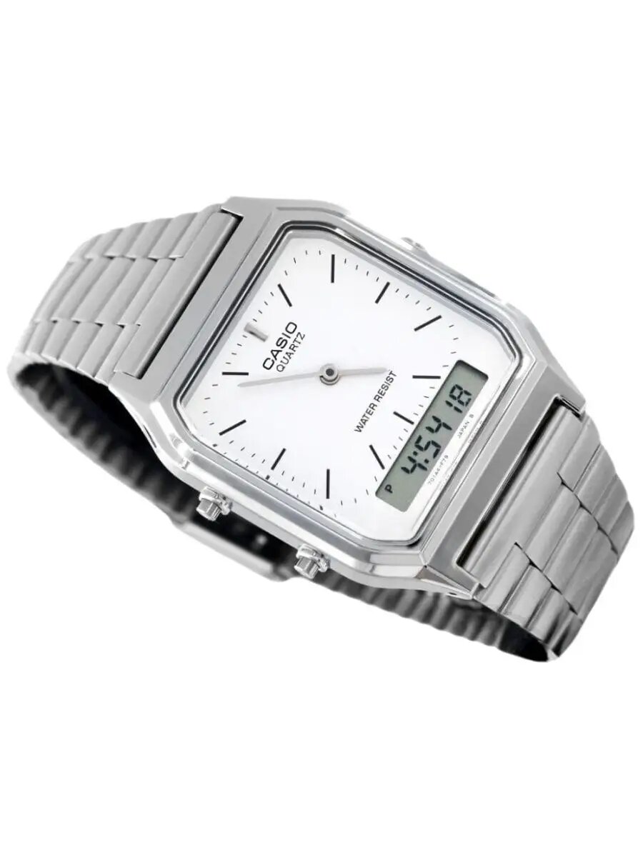 Наручные часы CASIO, серебристый — фото 1