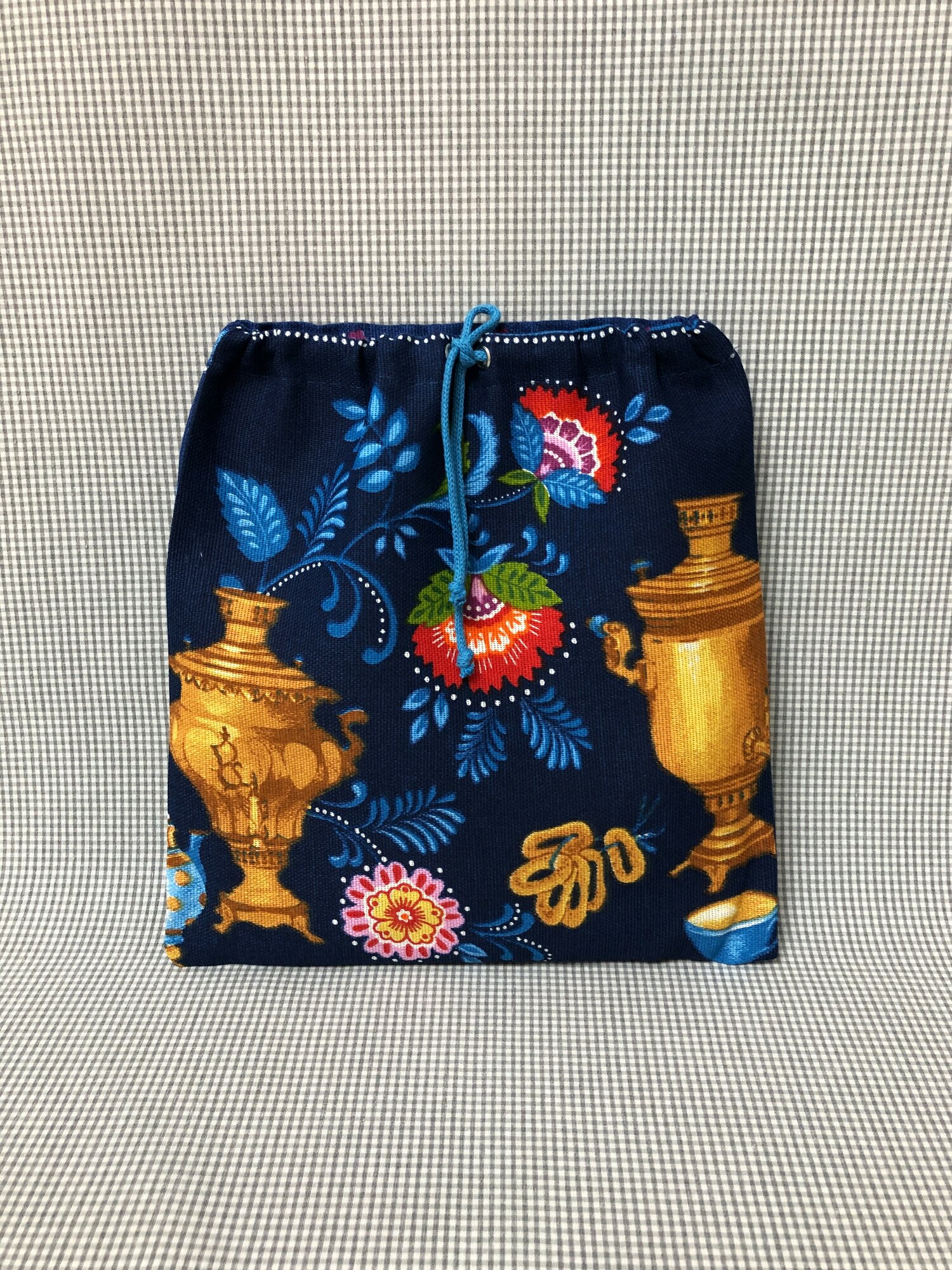 Мешочек из рогожки 28х26 см, цвет м19, хлопковый, для упаковки и хранения