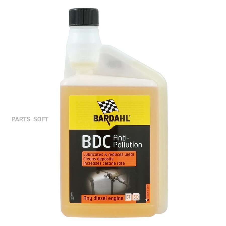 Присадка в дизедьное топливо Bardahl Diesel Treatment (BDC) от официального дистрибьютора, BARDAHL, артикул 1260
