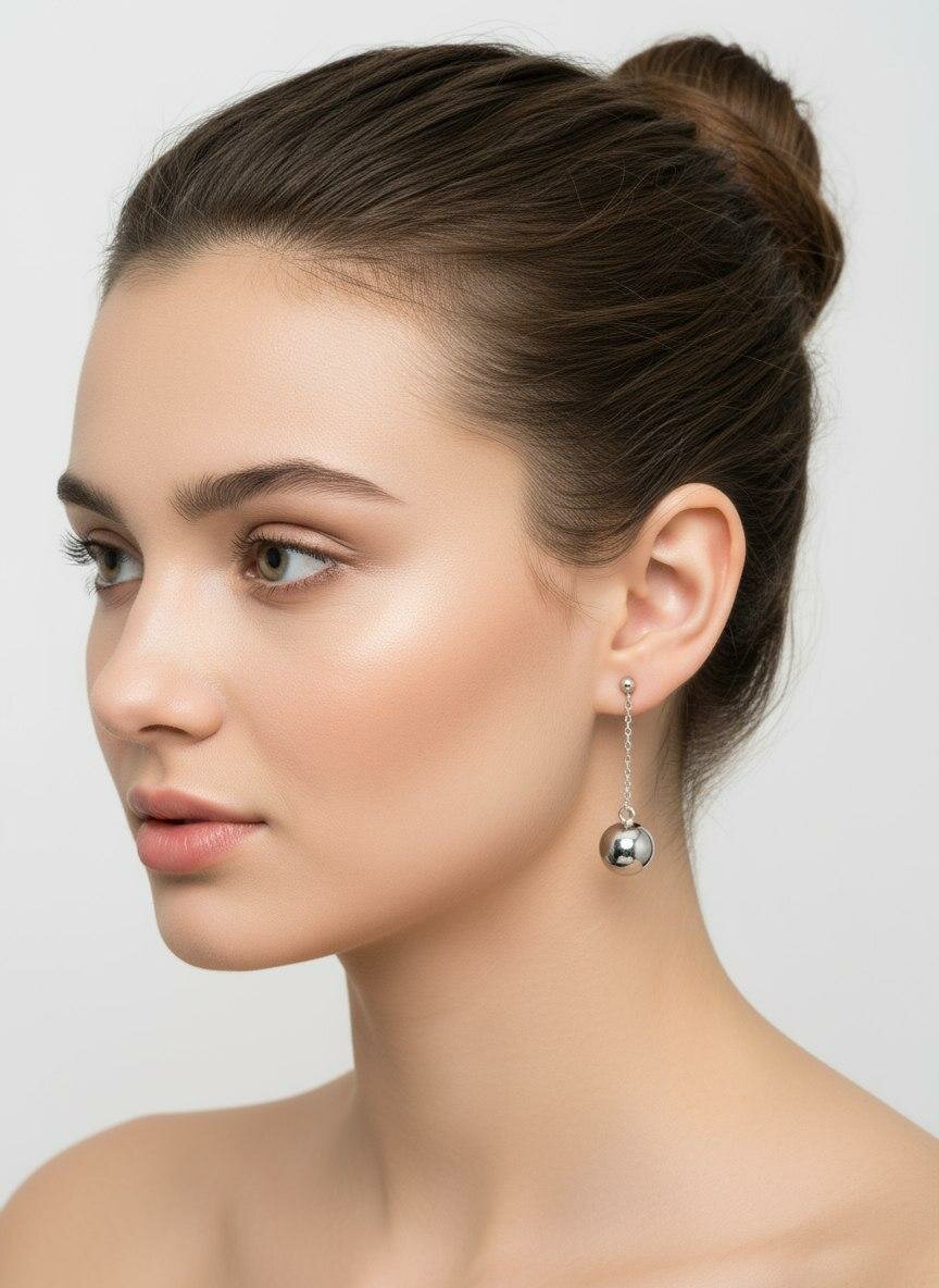 Серьги, серебро, 925 проба