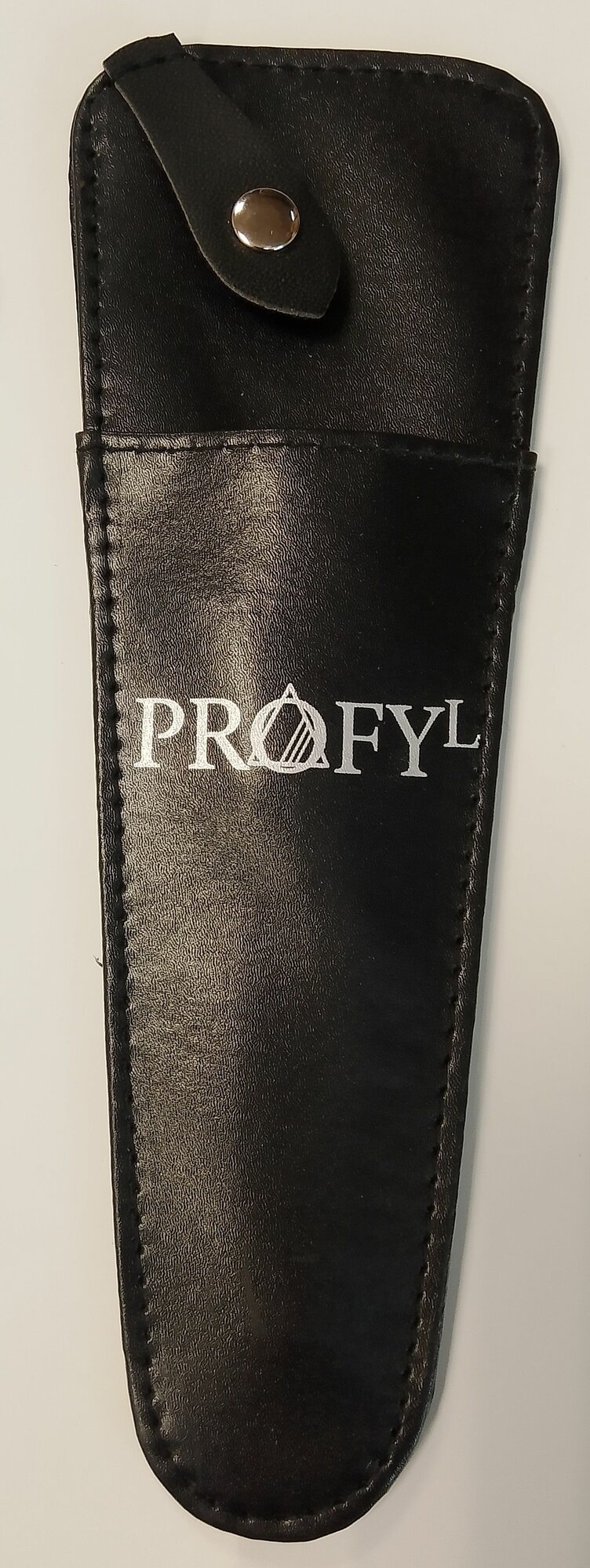 PROFYLAB (Profy-L) Чехол для ножниц, филировочной бритвы экокожа, 7,0 х 21, см, чёрный