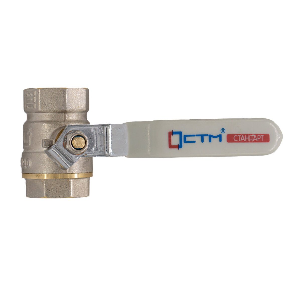 Кран шаровой СТМ, 1/2", внутренняя/внутренняя резьба, ручка