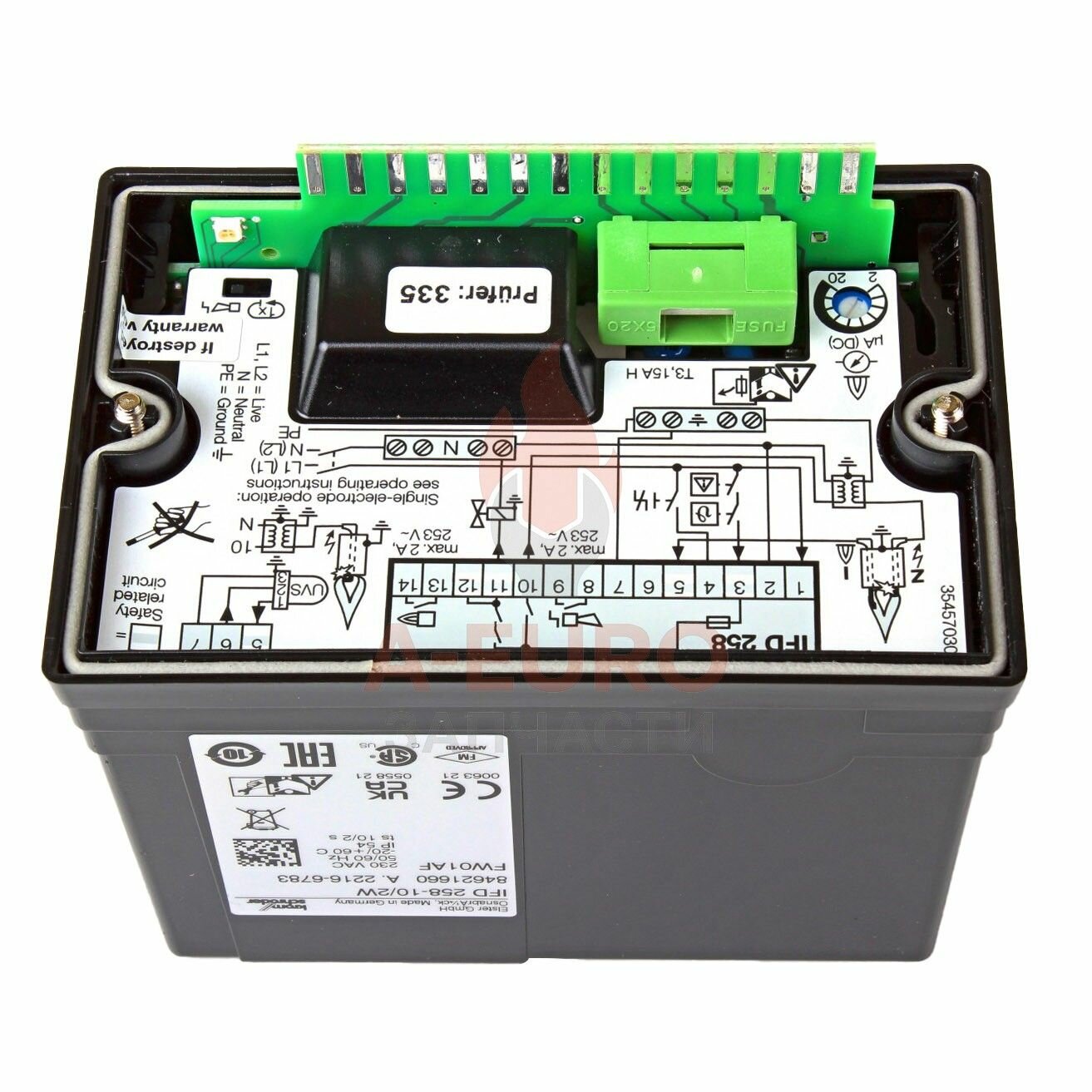 Топочный автомат Kromschroder IFD258-10/2W, 84621660