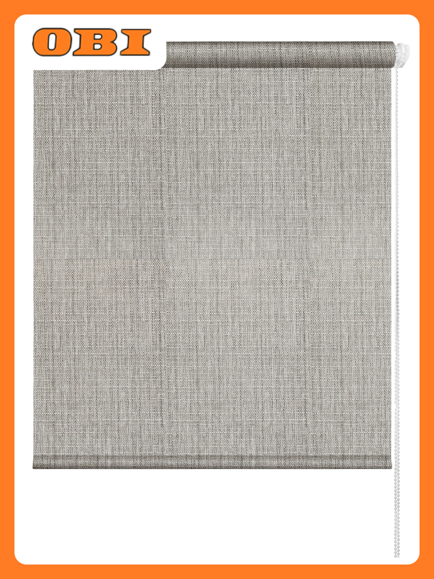 Рулонные шторы Legrand "Блэкаут Вестерн", серые, полиэстер, 50х175 см