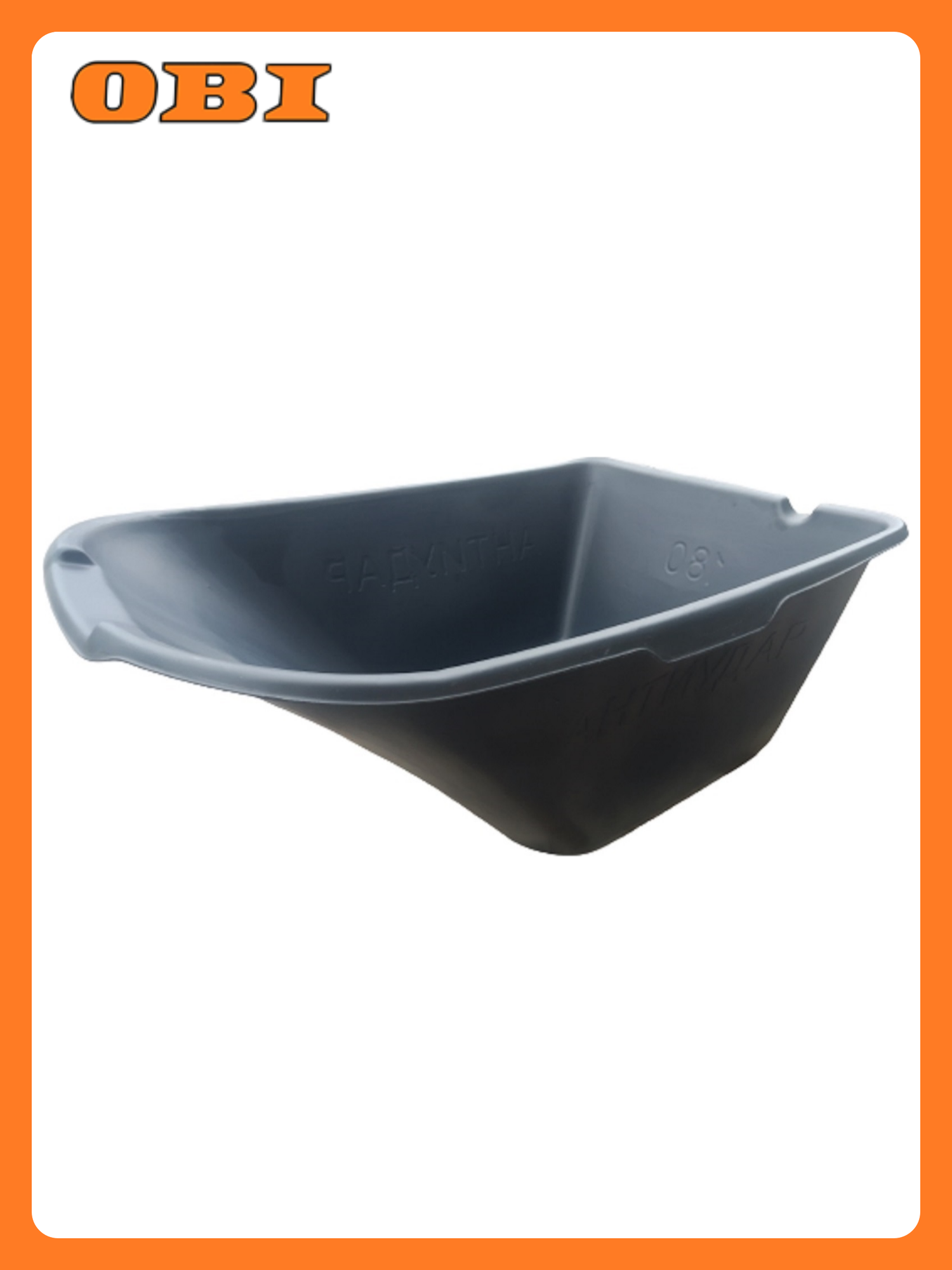 Кузов для тачки Антиудар, полимерный, износоустойчив, 180 литров, 1 шт