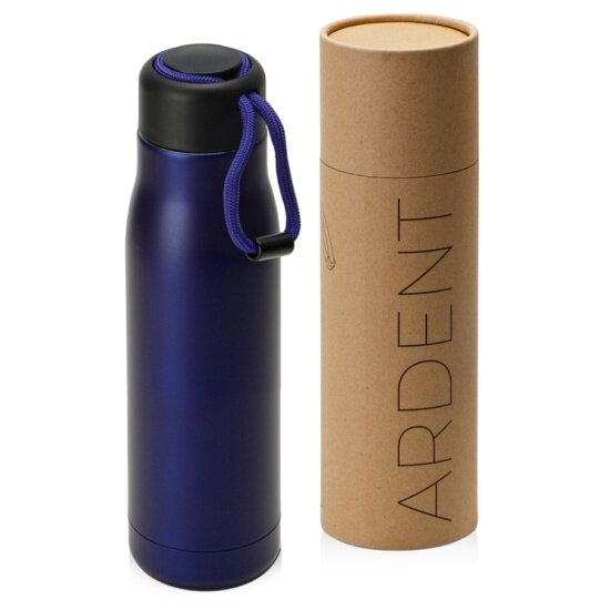 Термос Waterline "Ardent" 500 мл, вакуумный, нерж. сталь, темно-синий (813212W)