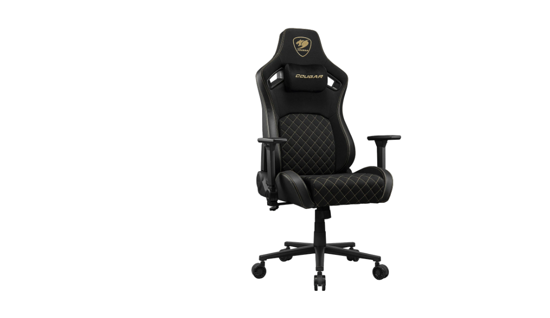 Кресло игровое Cougar Defensor Gold F (3MDFFGLB. VP01)