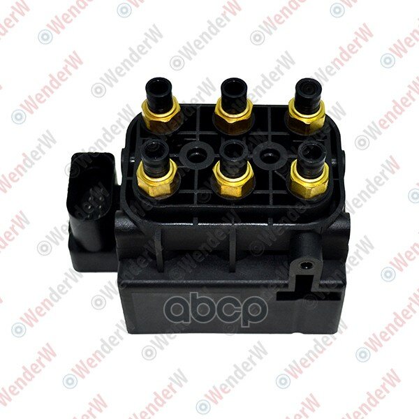 Блок клапанов пневмоподвески AUDI Q7 (07-15), VW TOUAREG (03.) WenderW арт. WEKR1385