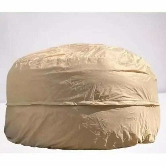 Кресло-мешок Диван, Замша искусственная, Оксфорд 600, Размер XXXL, черный матовый