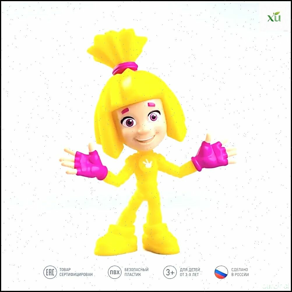Коллекционная игрушка детализированная фигурка Симка персонаж мультфильма Фиксики