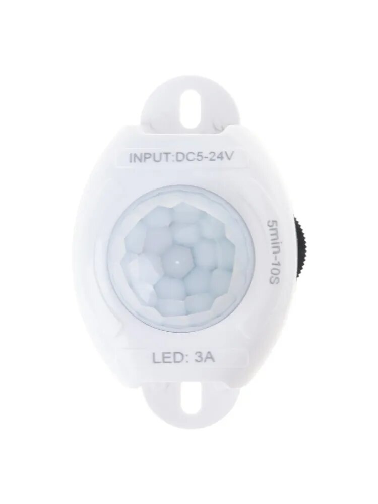 Датчик движения для человека 5-24VDC с функцией задержки