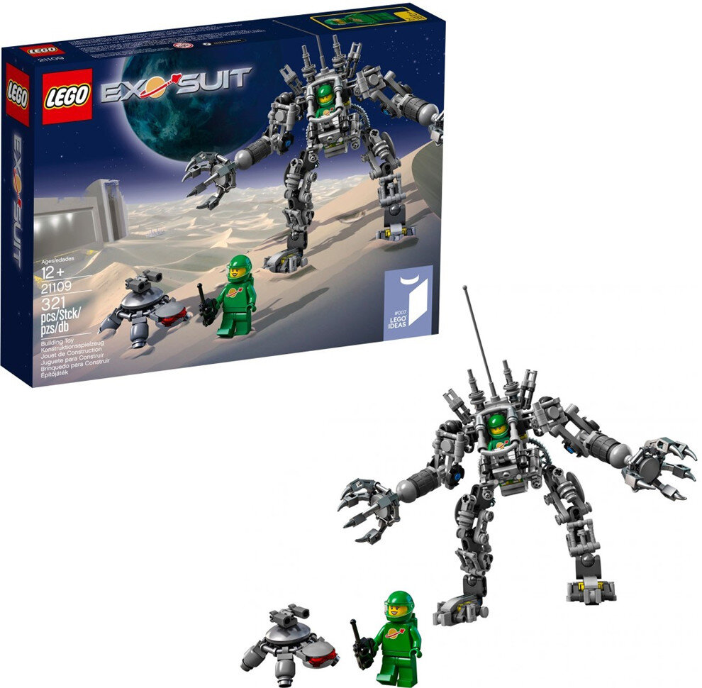 Конструктор LEGO Ideas (Cuusoo) Экзо-костюм, 2014 год, 321 дет.