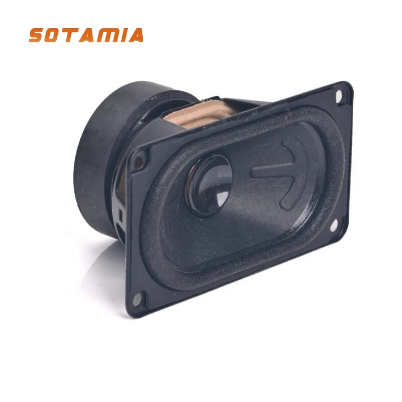 SOTAMIA 1 шт. 4890 полнодиапазонный аудио динамик HIFI 8 Ом 20 Вт прямоугольный динамик для подиума 16-ядерный мультимедийный громкоговоритель с пузырьковым краем