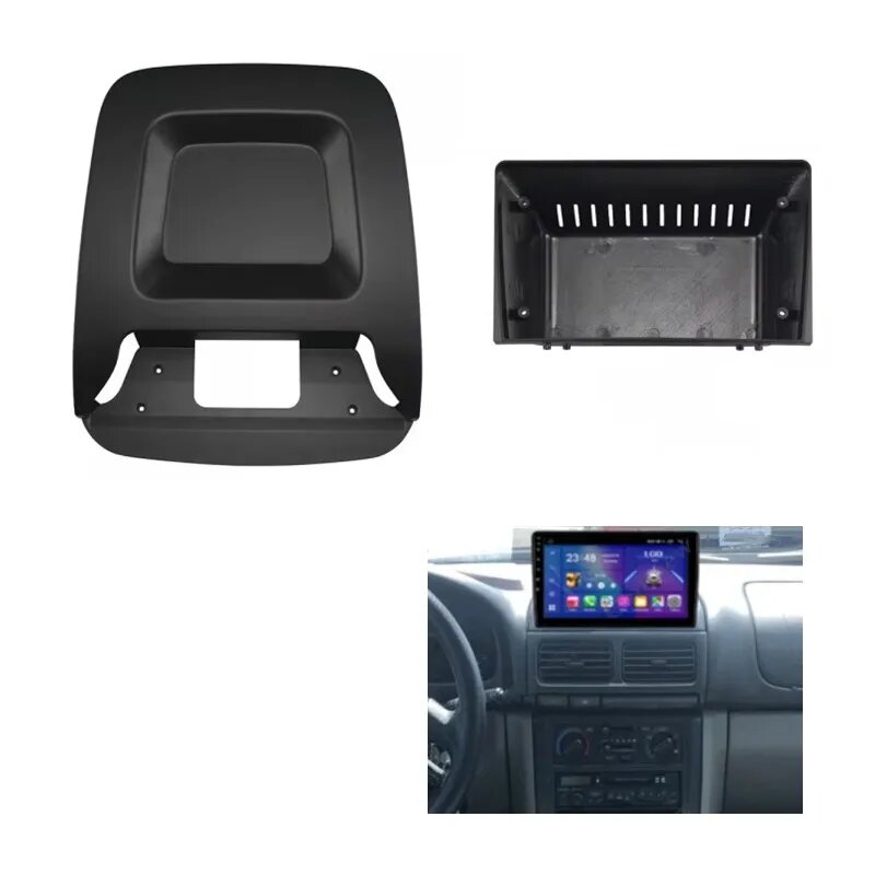 Комплект рамки для автомагнитолы Abie-Radio, 9 дюймов, для Subaru Impreza Forester 1997-2002, аксессуары