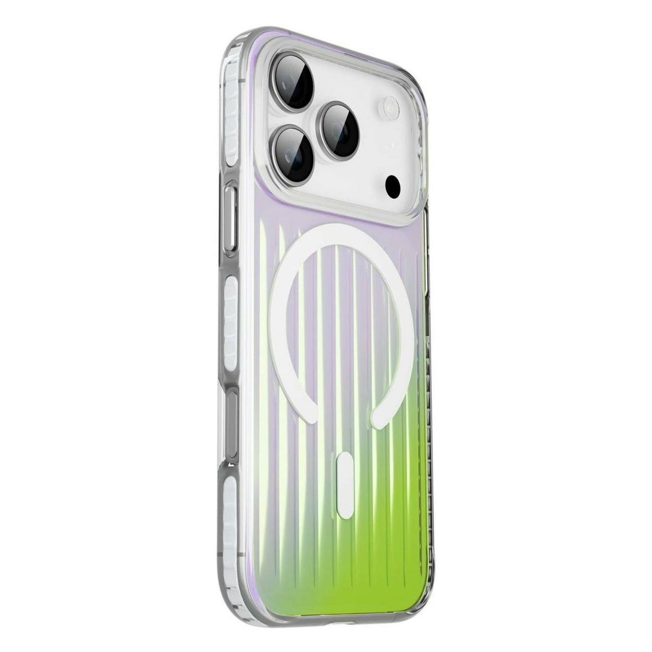 Чехол накладка iPhone 17 Pro 6.3" Gurdini Ocean Case Transparent Chameleon