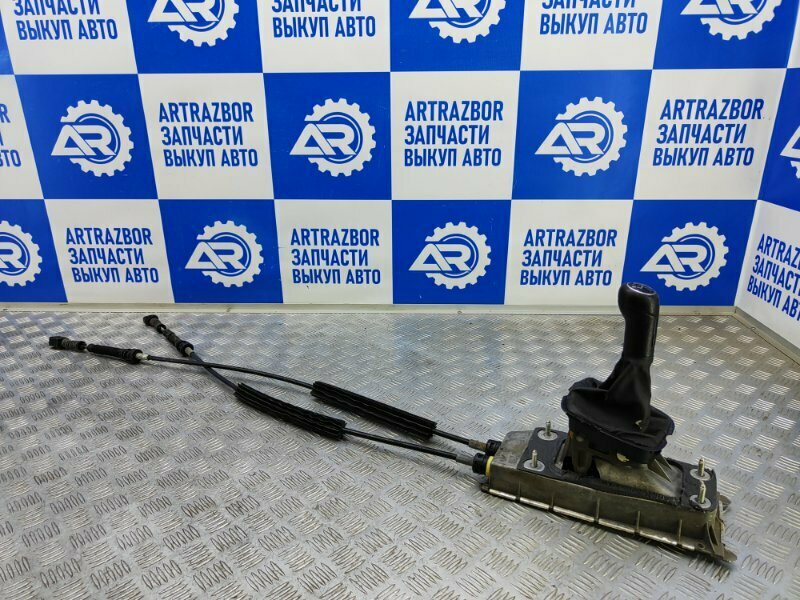 Б/У Кулиса КПП с тросами Volkswagen Polo 5 MK5 / Фольксваген Поло 5 MK5 1.6 CFN 105 Л.С. седан 2011