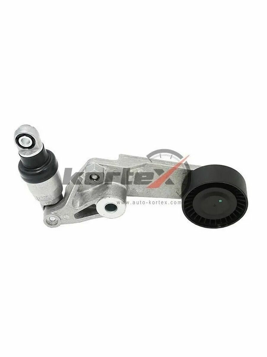 Натяжитель ремня приводного с демпфером для а/м Toyota Auris, Avensis, Corolla, RAV4 / Тойота Аурис, Авенсис, Корола, Рав4, Kortex KTP2028