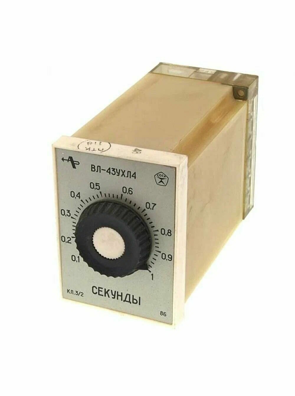 Реле времени ВЛ-43УХЛ4, 1-10 сек. 110В, 1шт