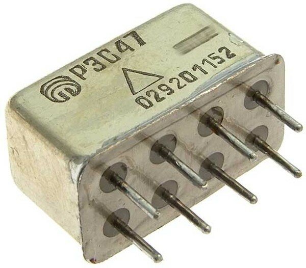 Реле на 6В, РЭС47 РФ4.500.407-04.01, 1шт