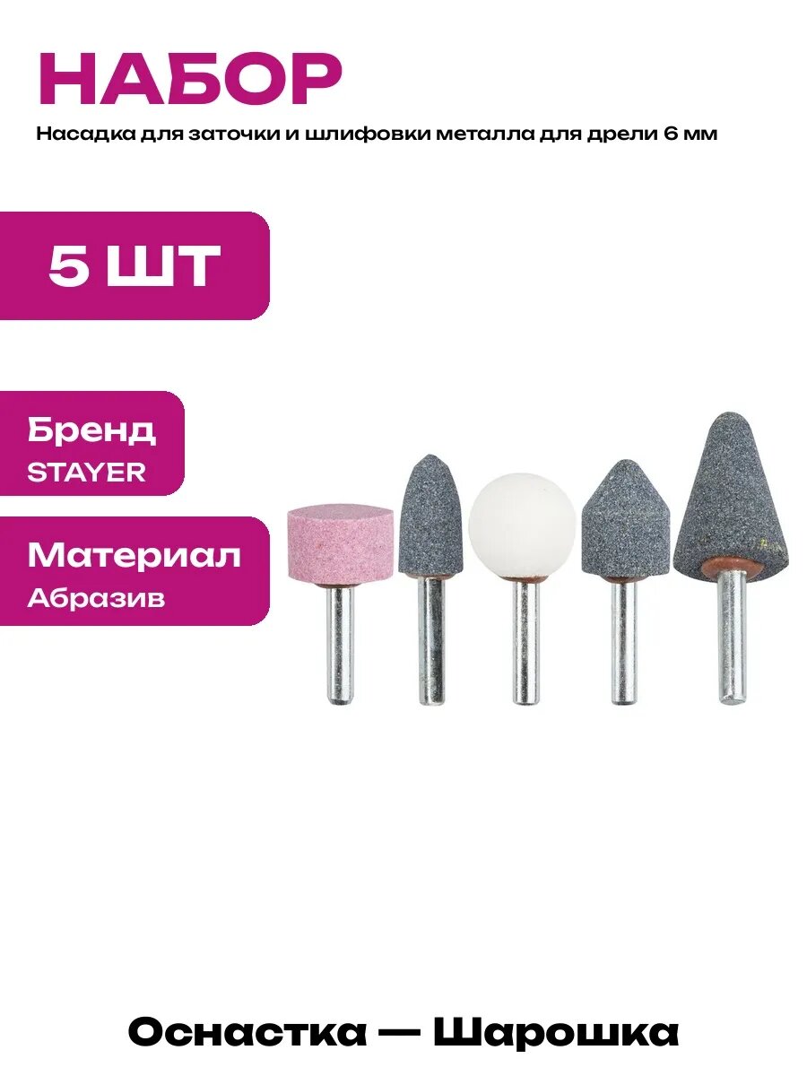 Борфреза для обработки алюминия и пластика хвостовик 6 мм