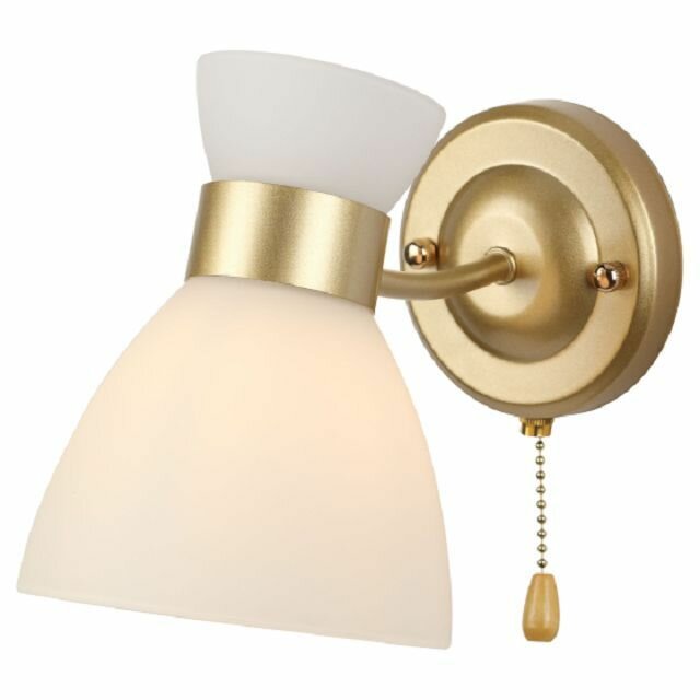 Бра Rivoli Wendy Б0069945, 1х60Вт E27 белый/золото