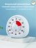 Будильник "Pomodoro", таймер, синий, корпус ABS, 88х78х90 мм