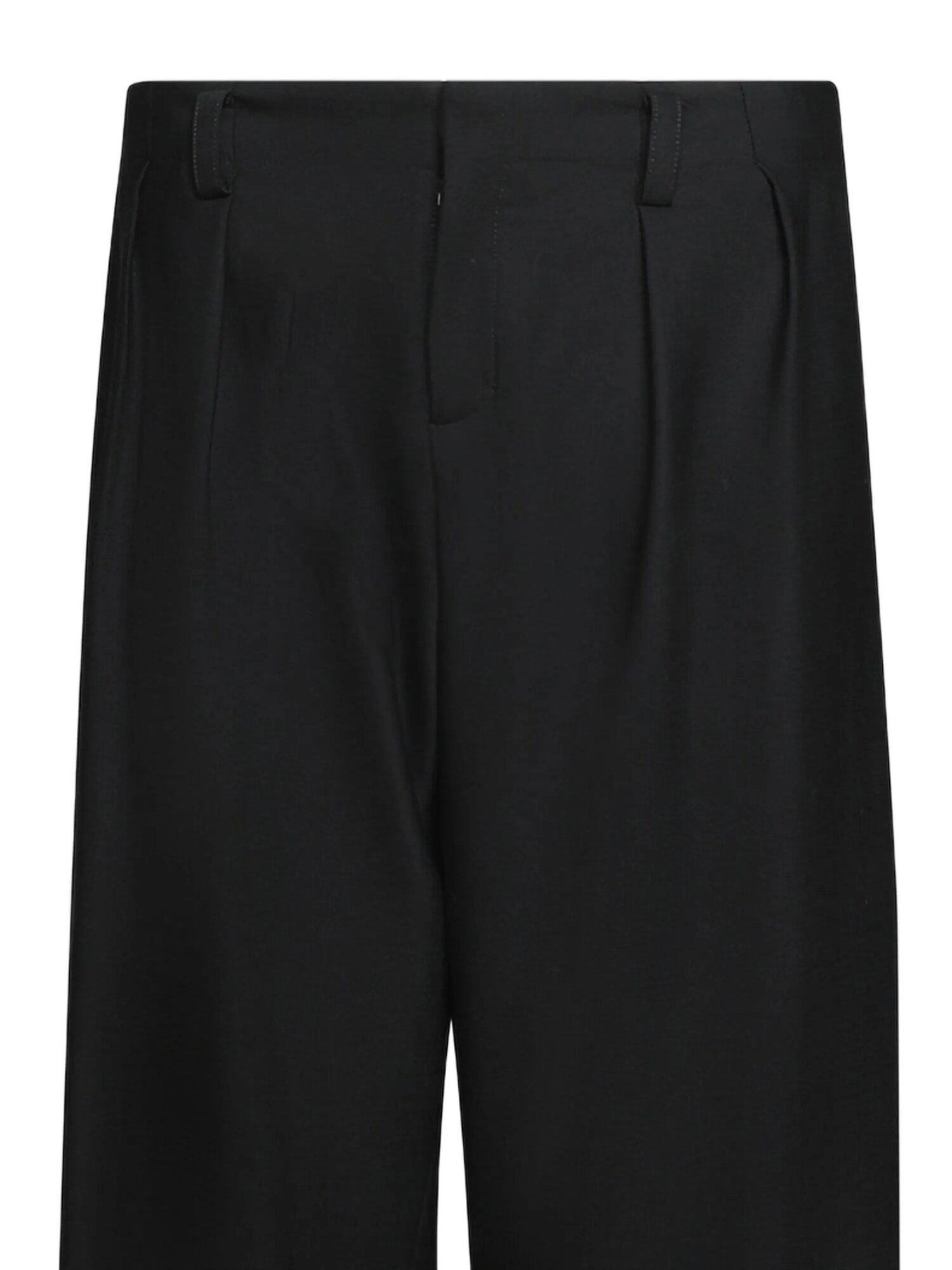 Брюки David Koma Double-pleated tailored trousers, размер 8, black/black — фото 1