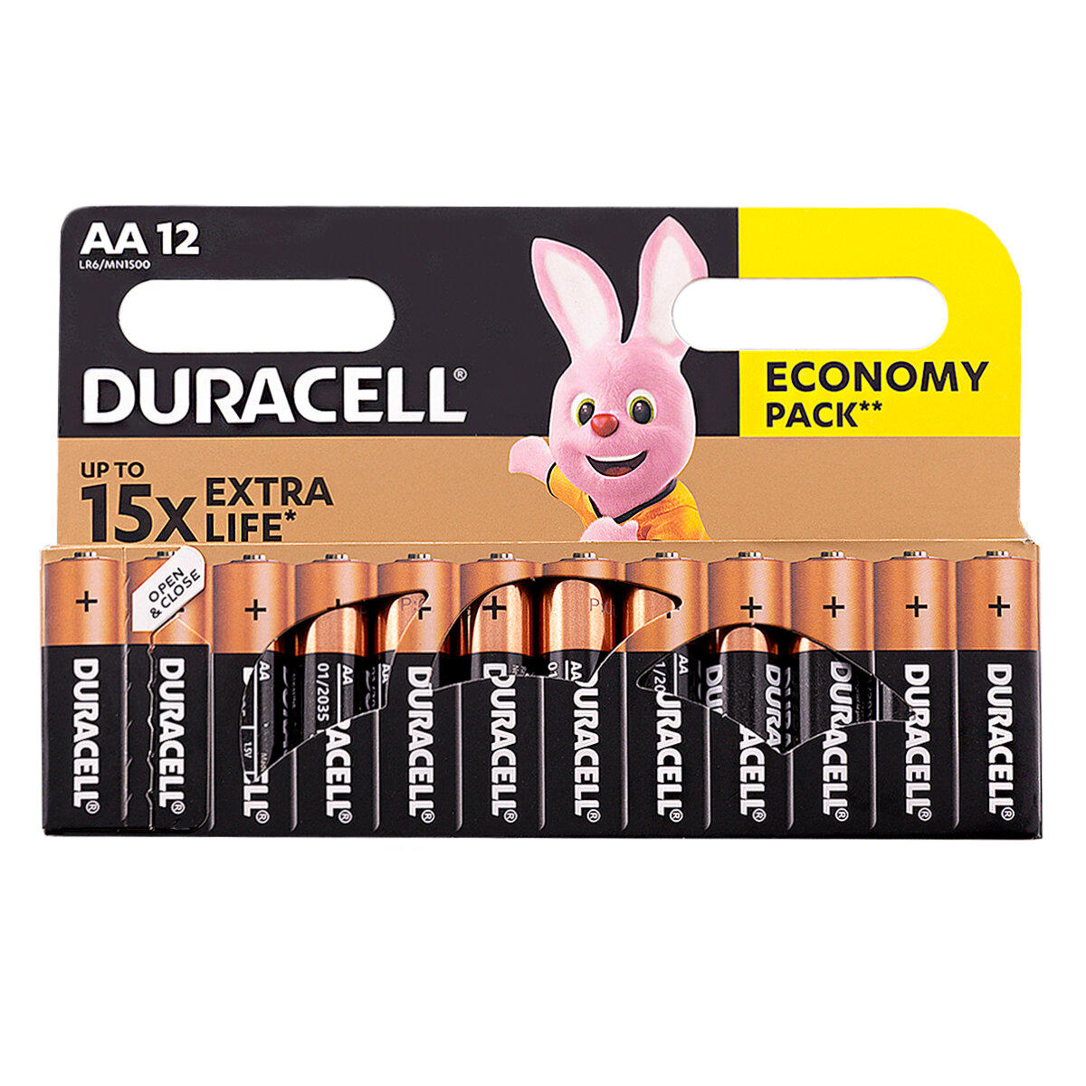 Батарейка Duracell LR6 Extra Life MN1500/12BL