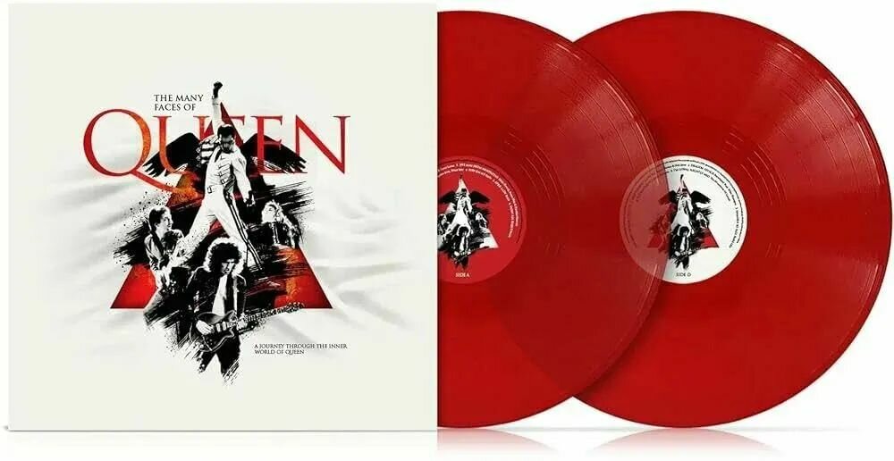 VARIOUS ARTISTS - The Many Faces Of Queen (2LP, Транспарентный Красный Винил) Виниловая Пластинка