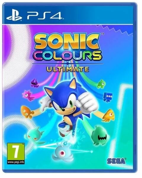 Игра Sonic Colours Ultimate для Playstation 4. Уцененный товар
