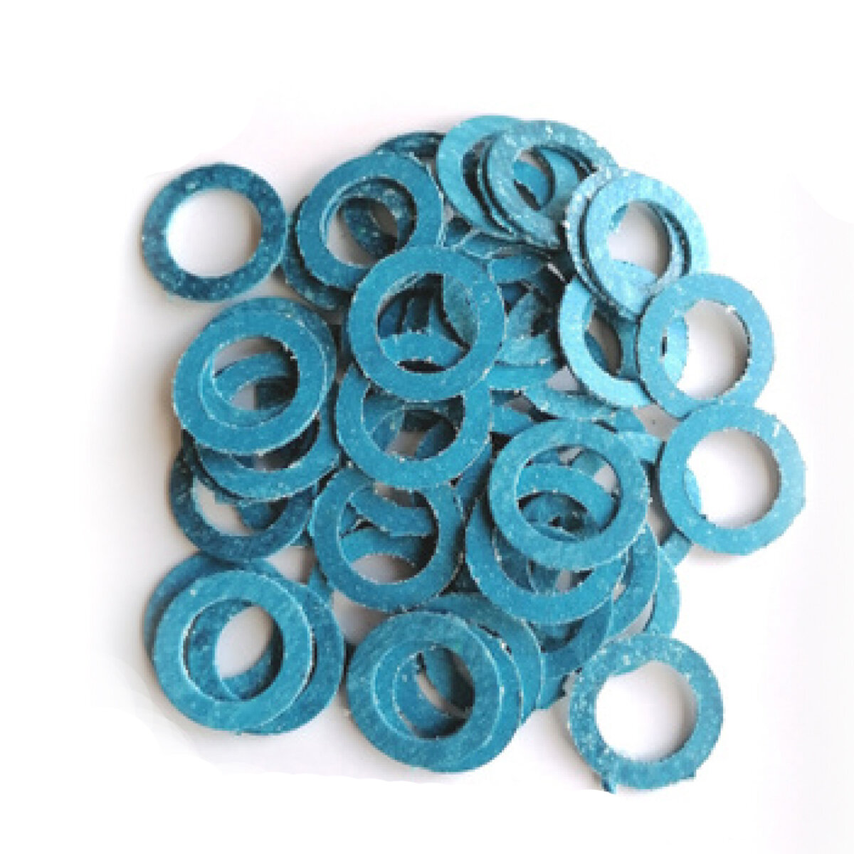 Прокладка для воды MasterProf, паронитовая, безасбестовая, 1/2", синяя, 50 штуки